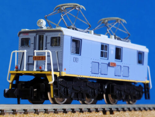 小型なのにパワフル牽引力！鉄コレED14形電気機関車(近江鉄道)をTM-ED02で動力化 | オキラクウサギ